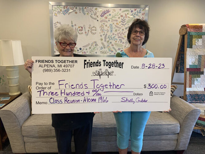 Alcona Class of 1966 gives to Friends Together | News, Sports, Jobs ...